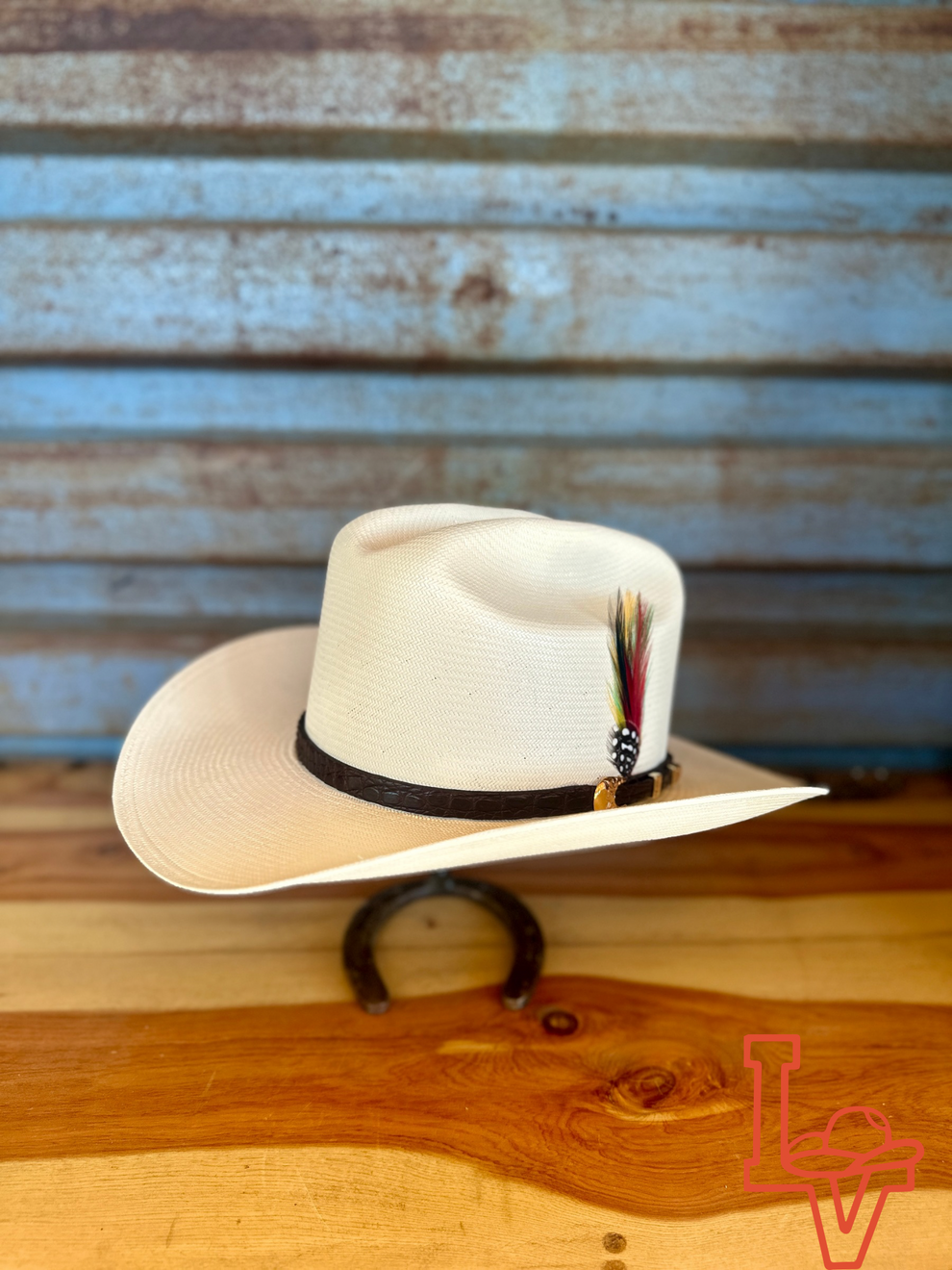 Stetson Evilla De Oro 1000x Straw Cowboy Hat Natural – Los Vaqueros ...