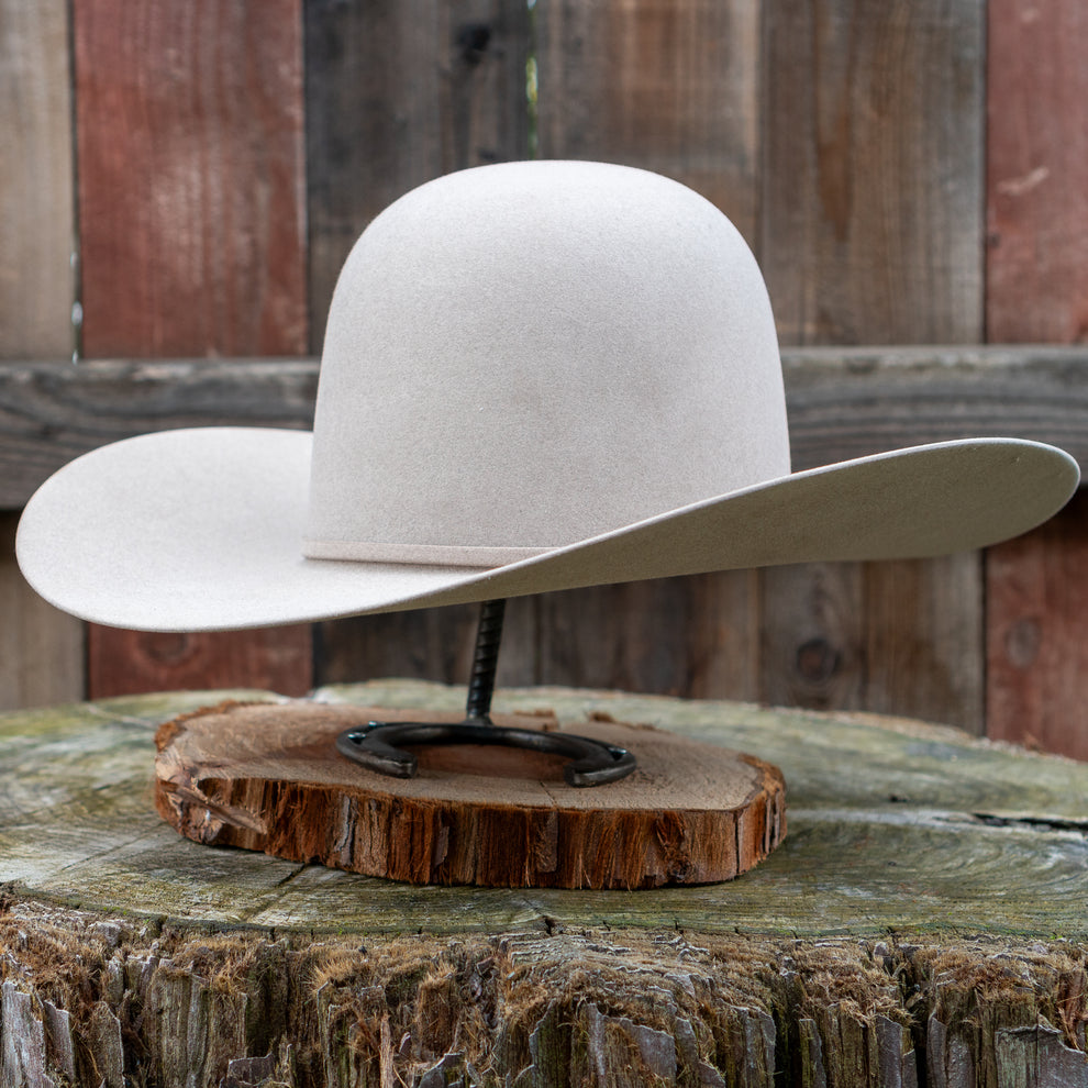 American Hat Company 100X Felt Hat Regular Crown Natural – Los Vaqueros ...