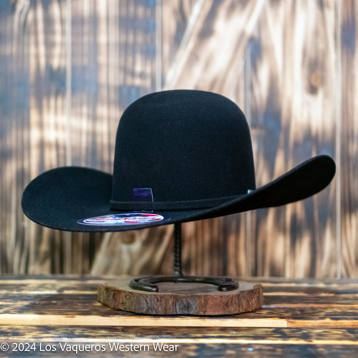 American Hat Company 10X Felt Hat Regular Crown Black Cherry – Los Vaqueros Western Wear