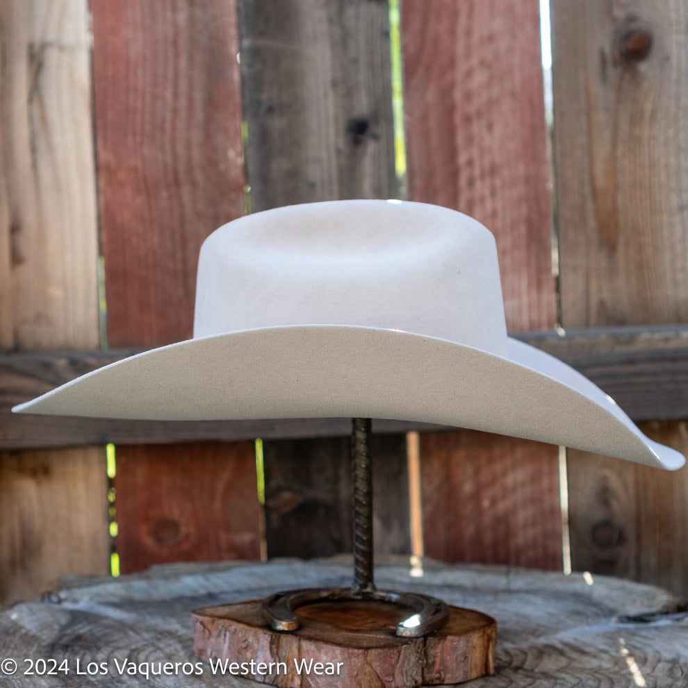 Stetson 6x Bar None Felt Cowboy Hat Regular Crown Silverbelly – Los ...