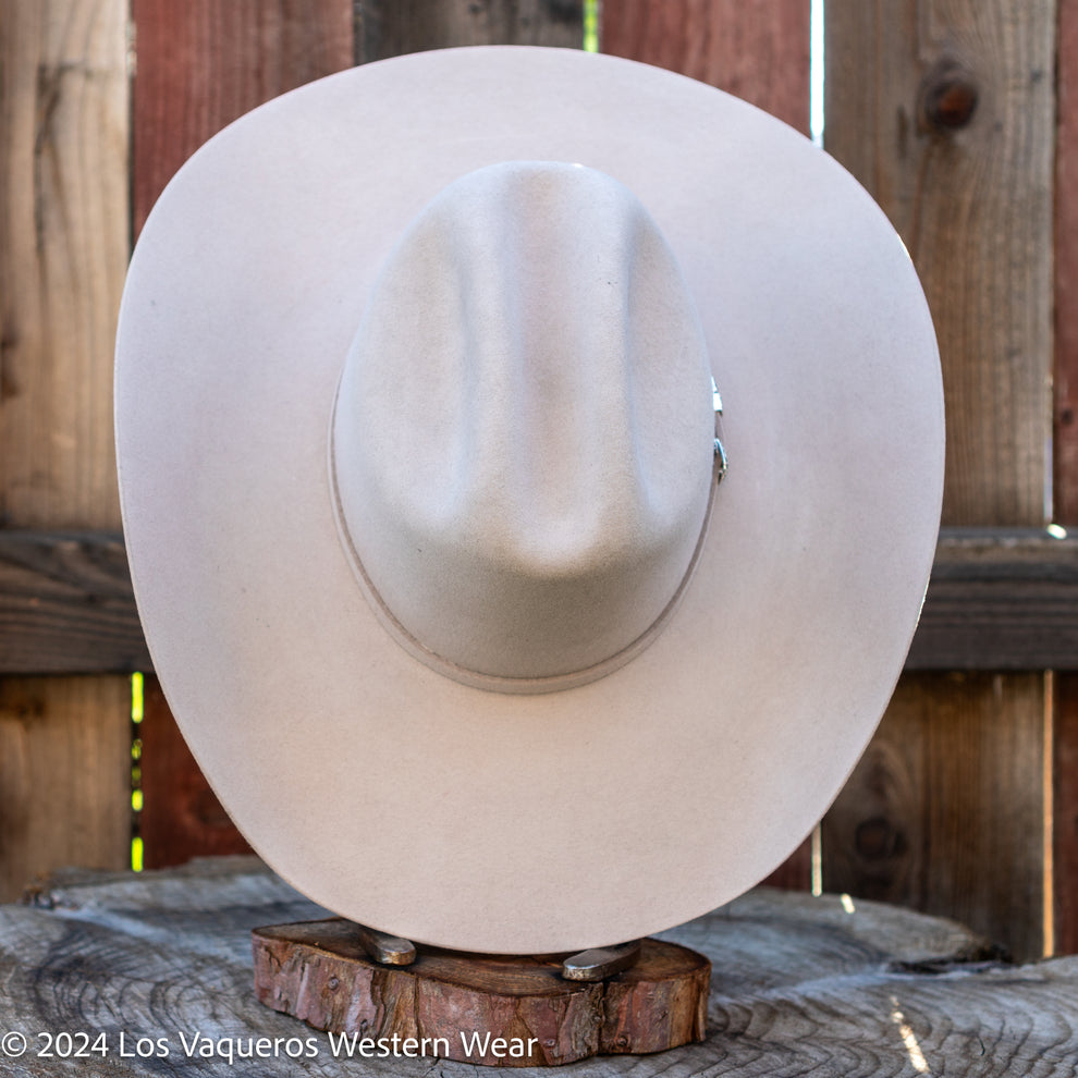 Stetson 6x Bar None Felt Cowboy Hat Regular Crown Silverbelly – Los ...