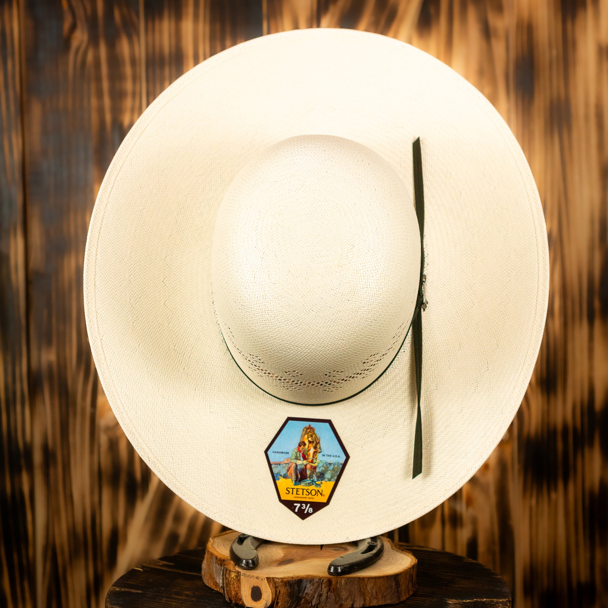 Stetson Straw Hat Regular Crown Baker White – Los Vaqueros Western Wear
