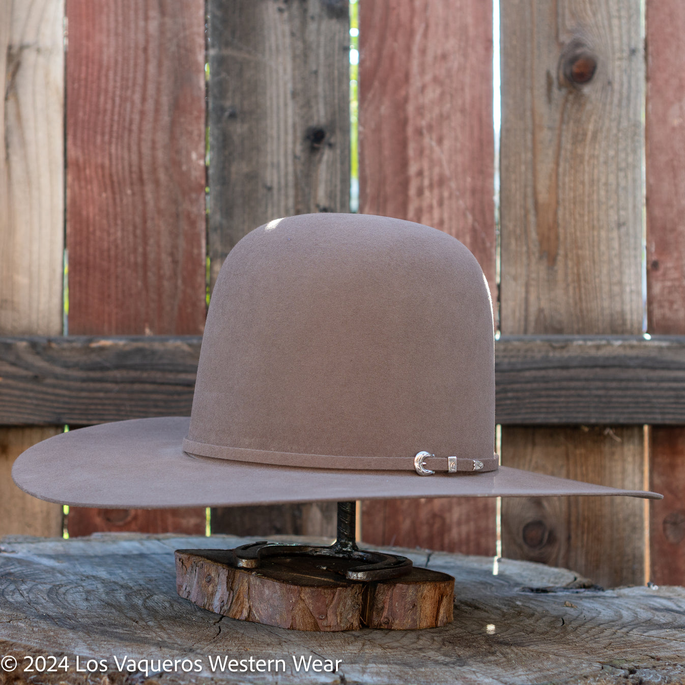 Rodeo King 10X Beaver Felt Hat Regular Crown Tan Belly – Los Vaqueros ...