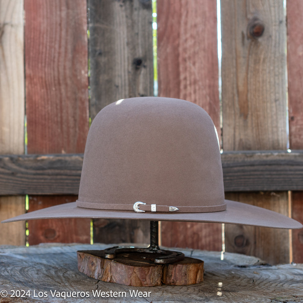 Rodeo King 10X Beaver Felt Hat Regular Crown Tan Belly – Los Vaqueros ...