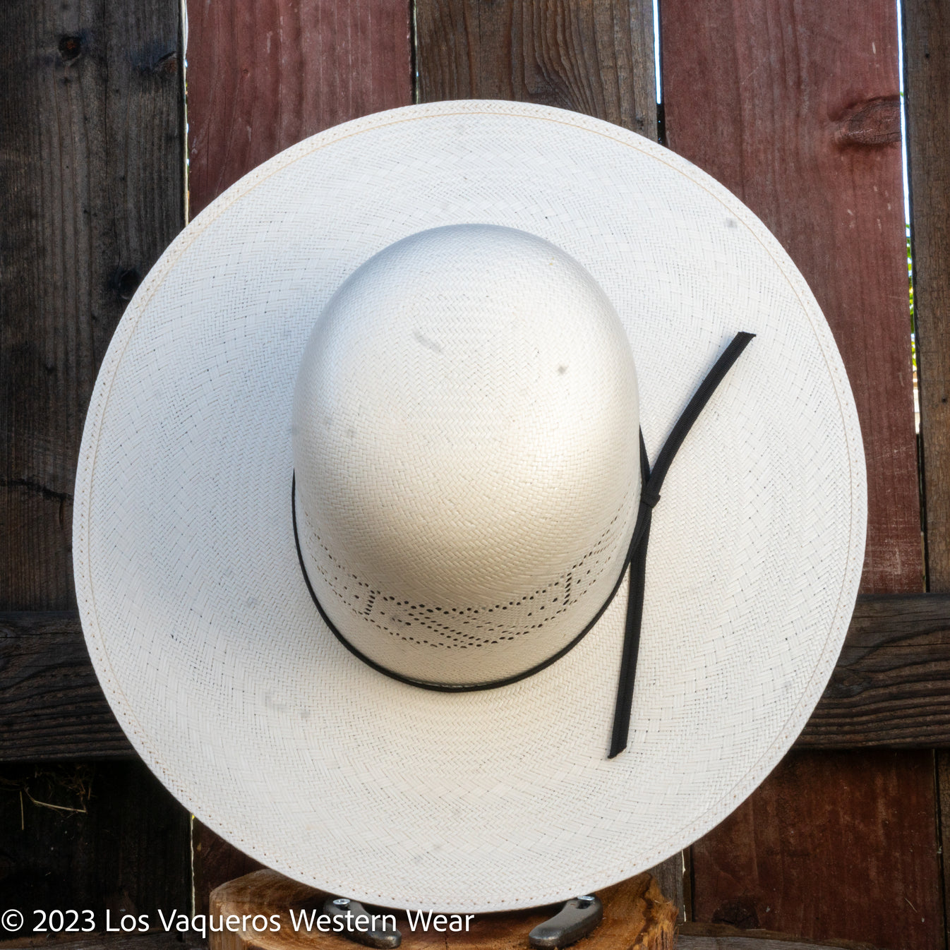 Rodeo King Cross Straw Hat Regular Crown White – Los Vaqueros Western Wear