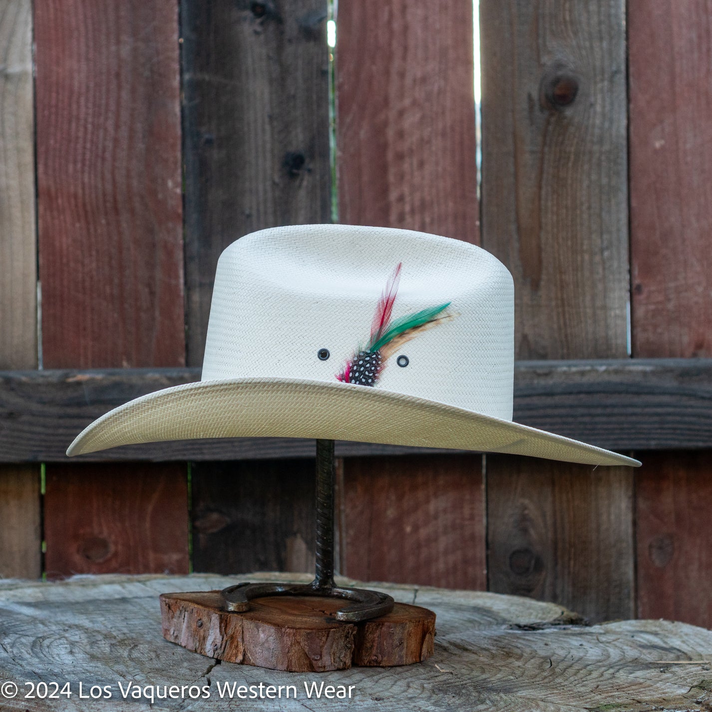 Stetson 10x Spartan 81 BK Eye W Straw Cowboy Hat Natural – Los Vaqueros ...