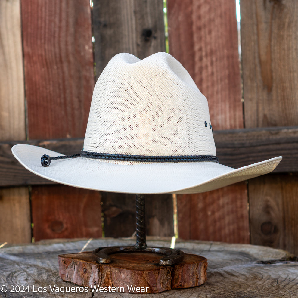 Stetson Carson 10x Straw Cowboy Hat Natural – Los Vaqueros Western Wear