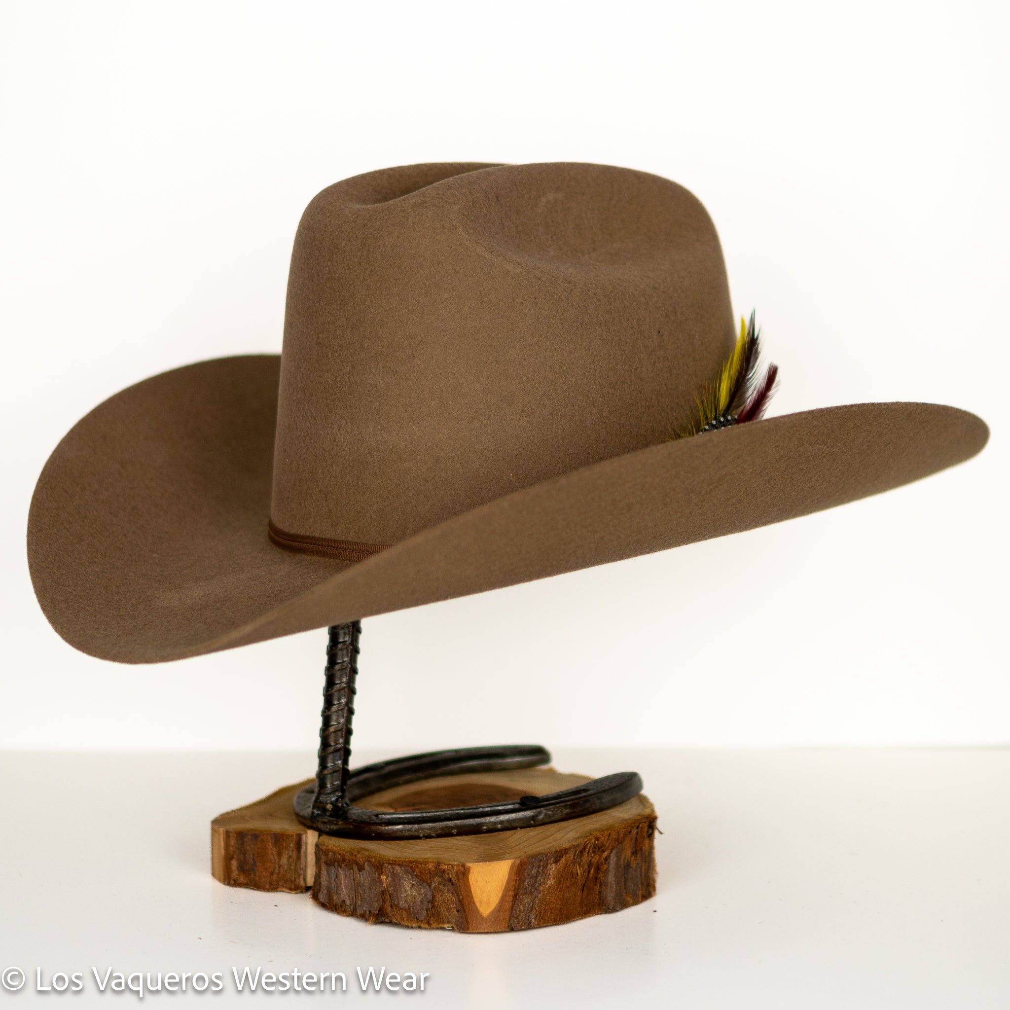 Laredo Wool Felt Hat Ranchero Style Nuez – Los Vaqueros Western Wear